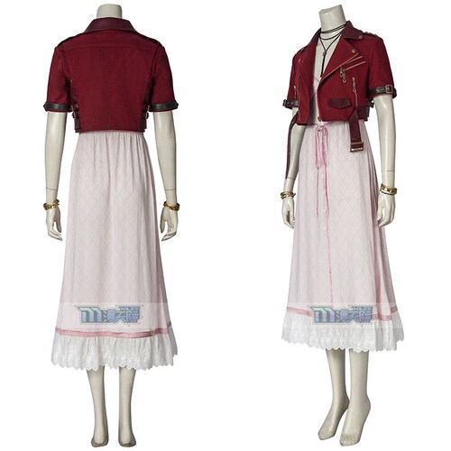 Aerith Gainsborough Cosplay Costume From Final Fantasy 7 FF7 - Etsy