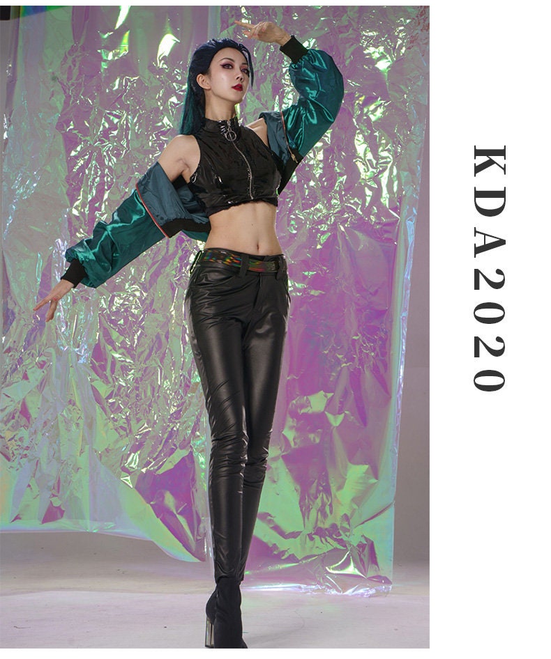 LOL KDA Kaisa Daughter of the Void Cosplay Costume With Wig | Etsy