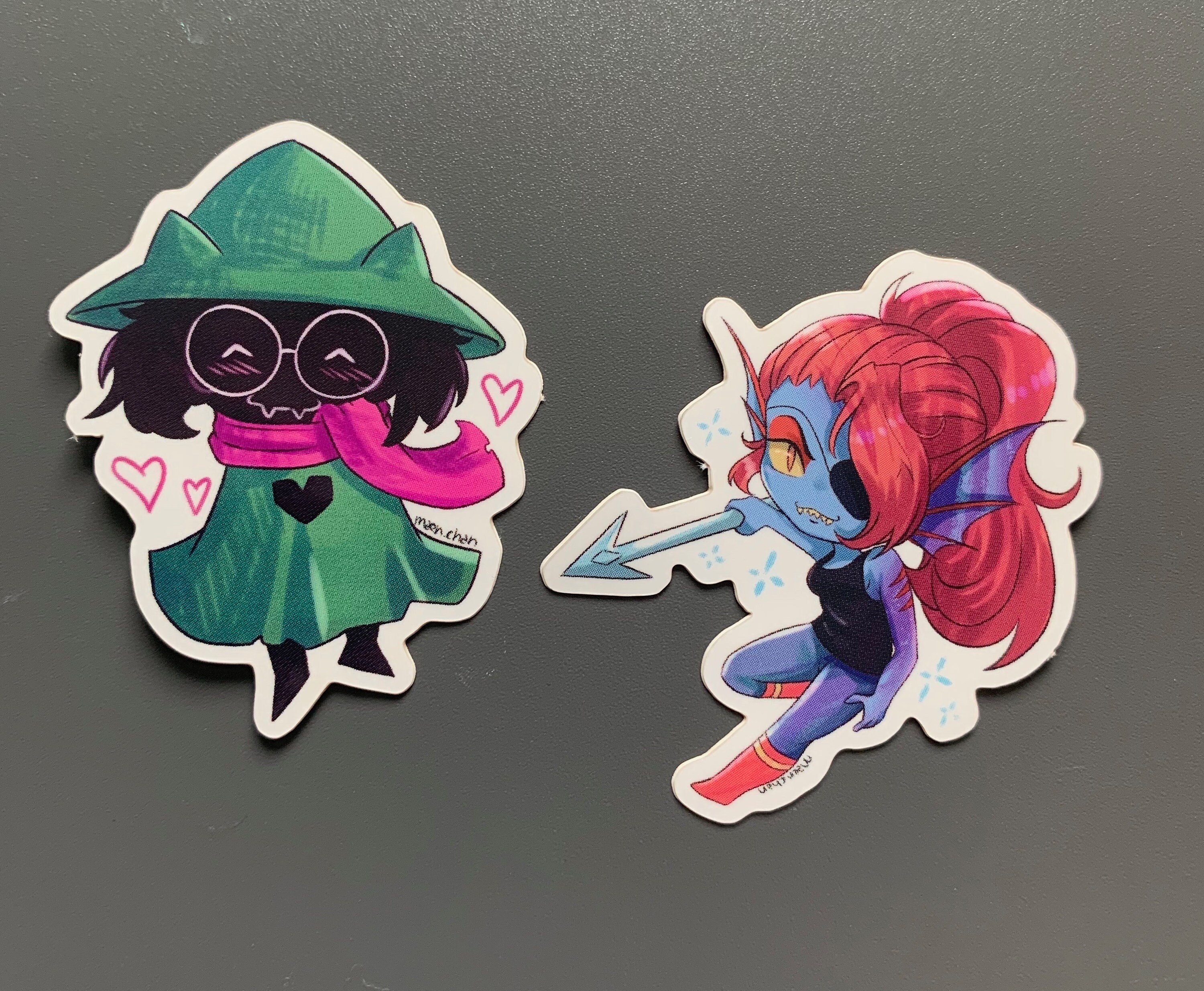 Stickers, Labels & Tags Sets Undyne Ralsei Sticker Set Undertale ...