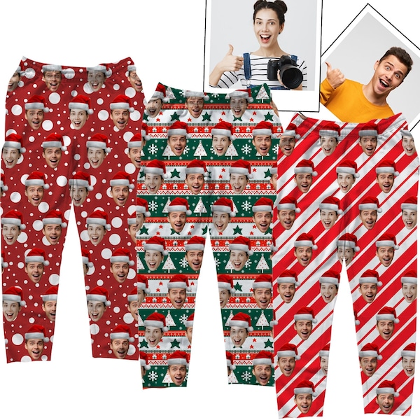 Personalized Family Christmas Pajamas With Pants - Etsy