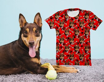 Pet Face on Shirt - Etsy
