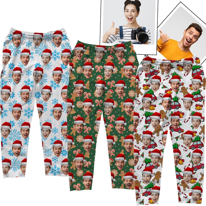Custom Christmas Pajama Pants Family Christmas Pajamas - Etsy