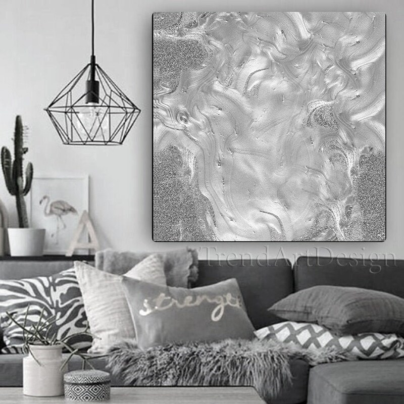Grey Wall Art - Etsy UK