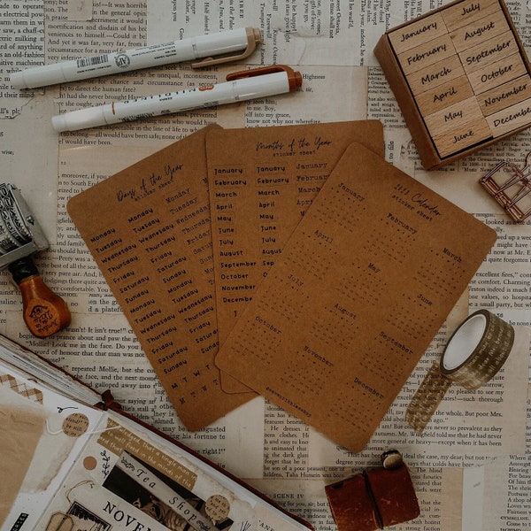 Bullet Journal Stickers - Etsy