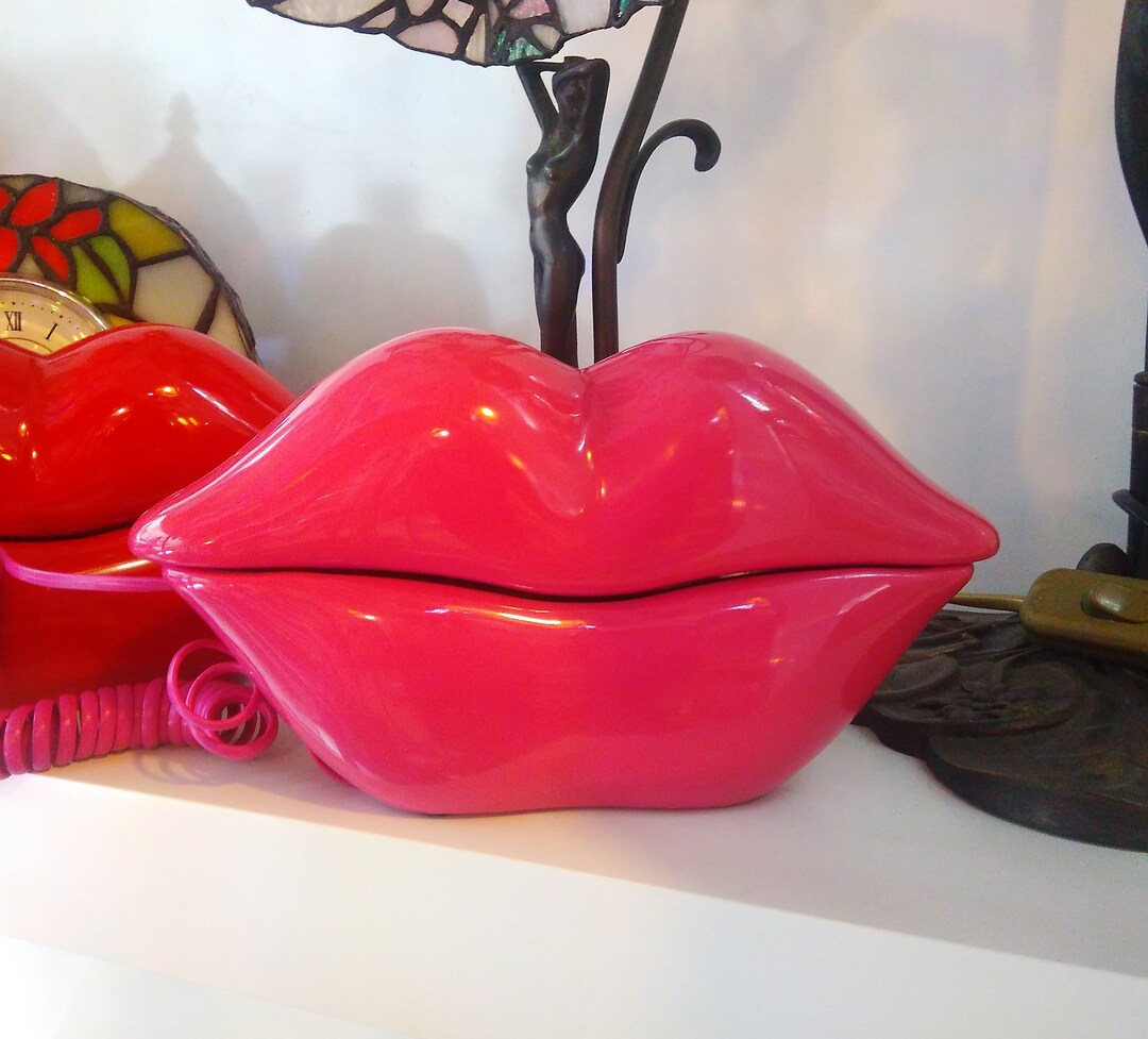 Vintage Lips Phone - Pink Lips - Decorative Telephone - Sexy Phone - Etsy