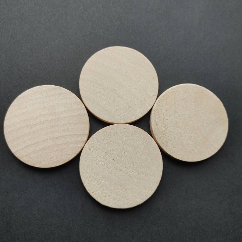 Personalized Wood Coin Tokens Custom Wood Coin Custom Token | Etsy