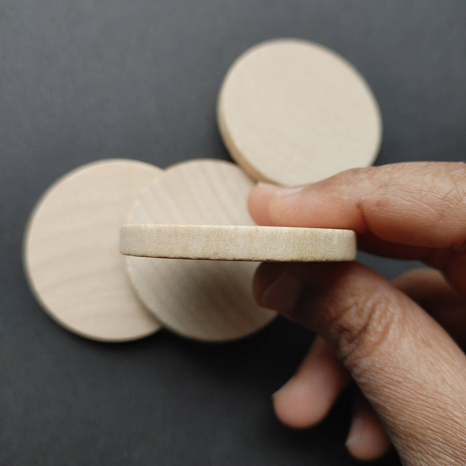 Personalized Wood Coin Tokens Custom Wood Coin Custom Token | Etsy