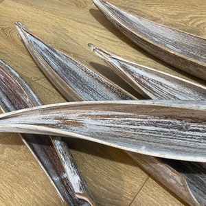 Rustic Dried Palm Seed Boat, Palm Boat, Rustic Home Decor, Home ...