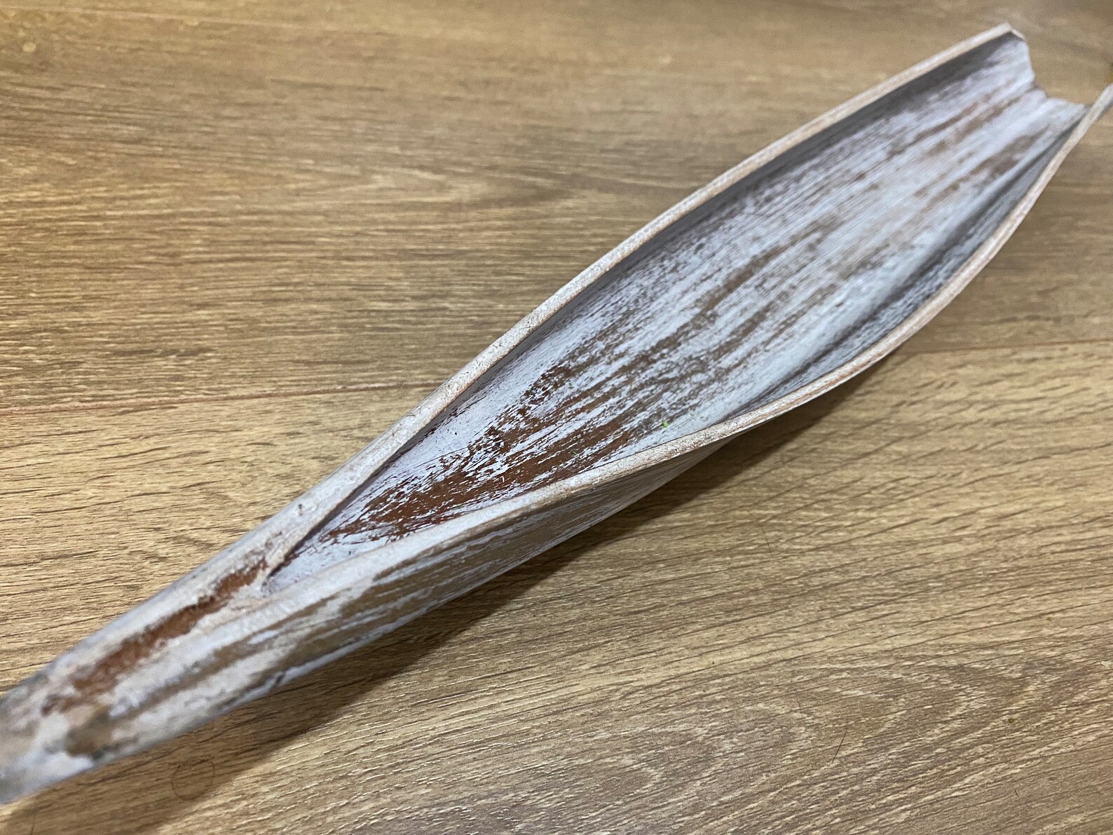 Rustic Dried Palm Seed Boat, Palm Boat, Rustic Home Decor, Home ...