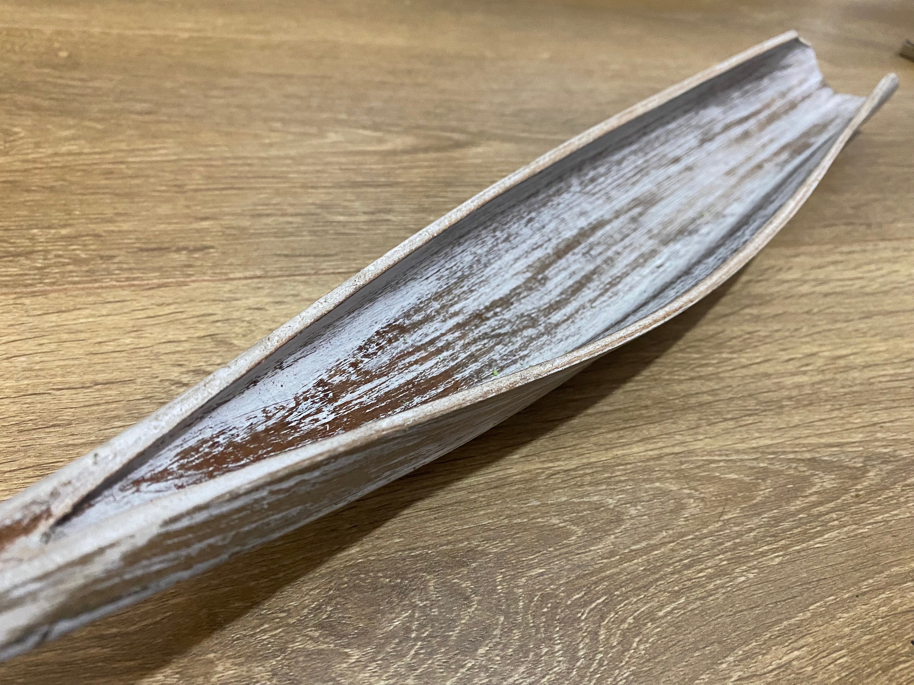 Rustic Dried Palm Seed Boat, Palm Boat, Rustic Home Decor, Home ...