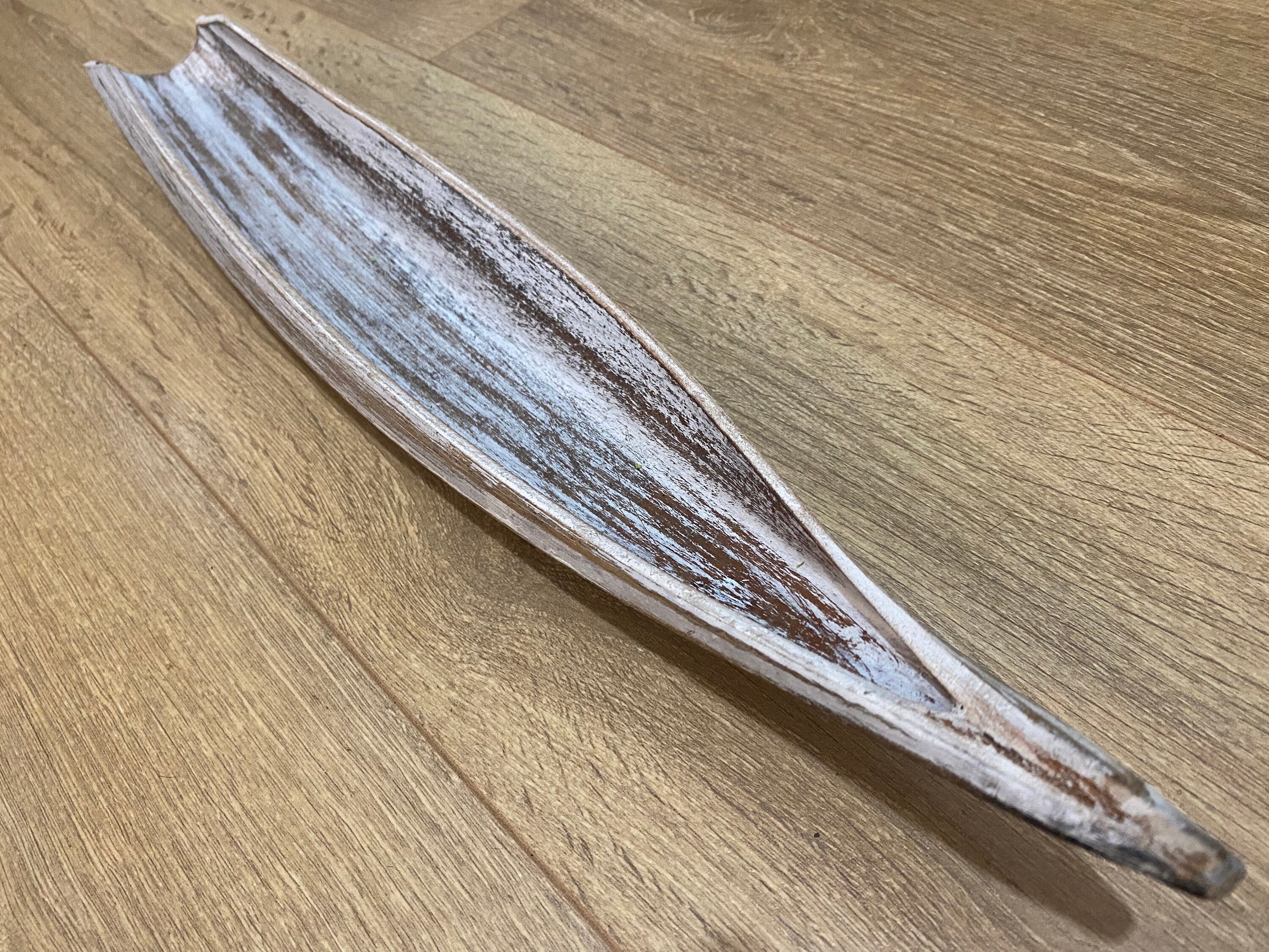 Rustic Dried Palm Seed Boat, Palm Boat, Rustic Home Decor, Home ...