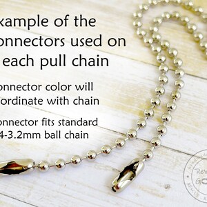 Green Retro Look Pull Chains, Ceiling Fan Chain Set, Lamp Pull, Set of ...