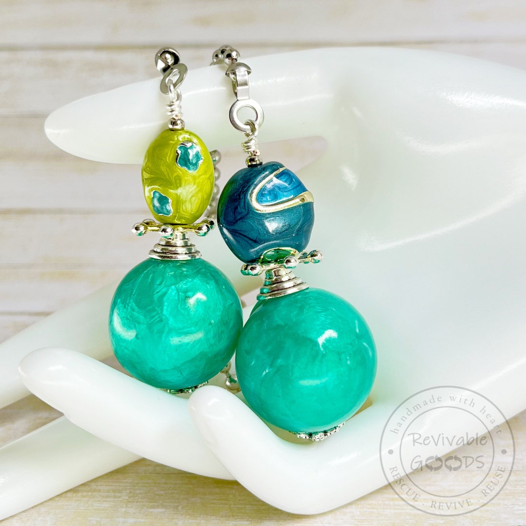 Turquoise Capiz Shell Ceiling Fan Pull Chains: Coastal Decor, Set of 2 ...