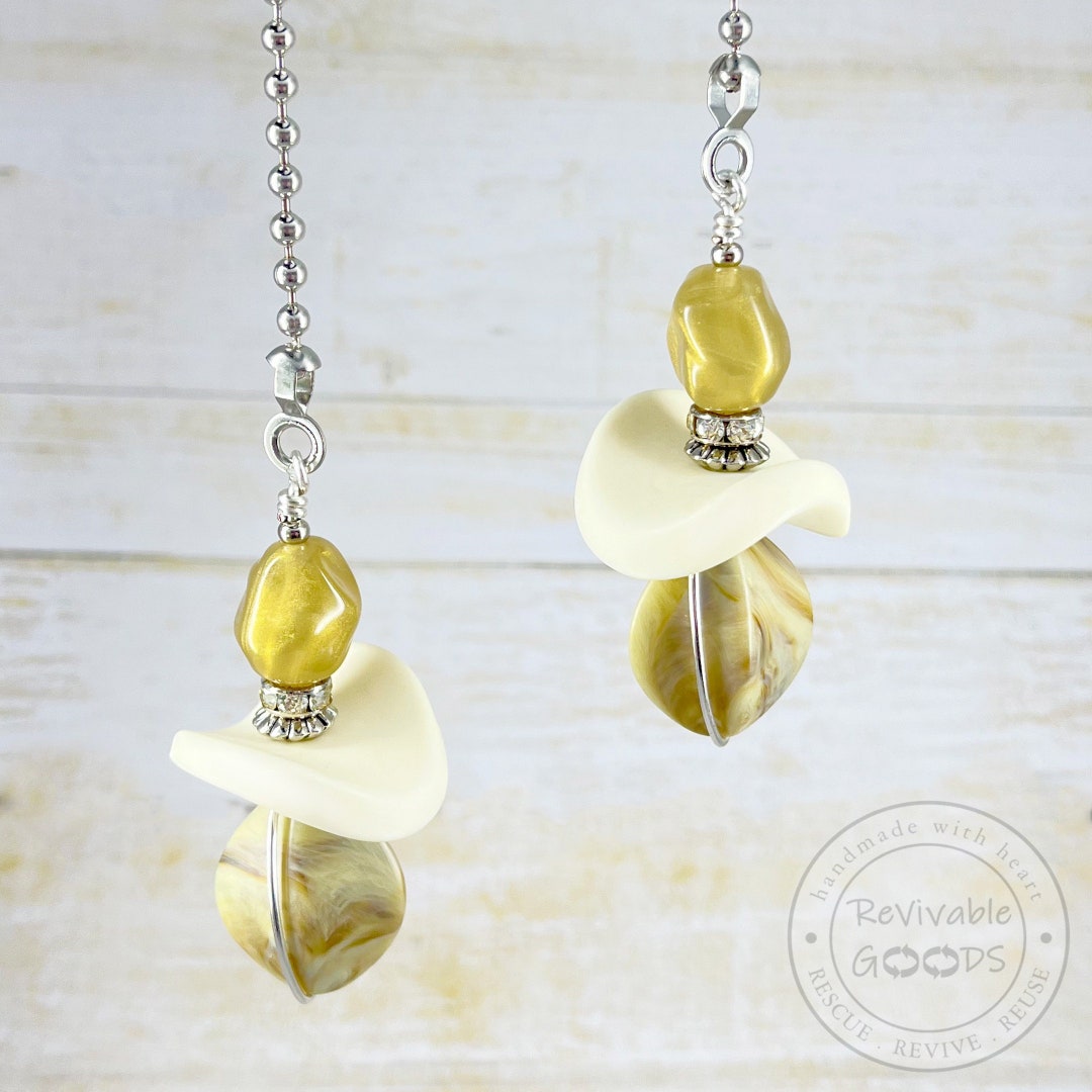 Cowboy Glam Pulls, Ceiling Fan Chains, Light Pull Ends, Beaded Pull ...