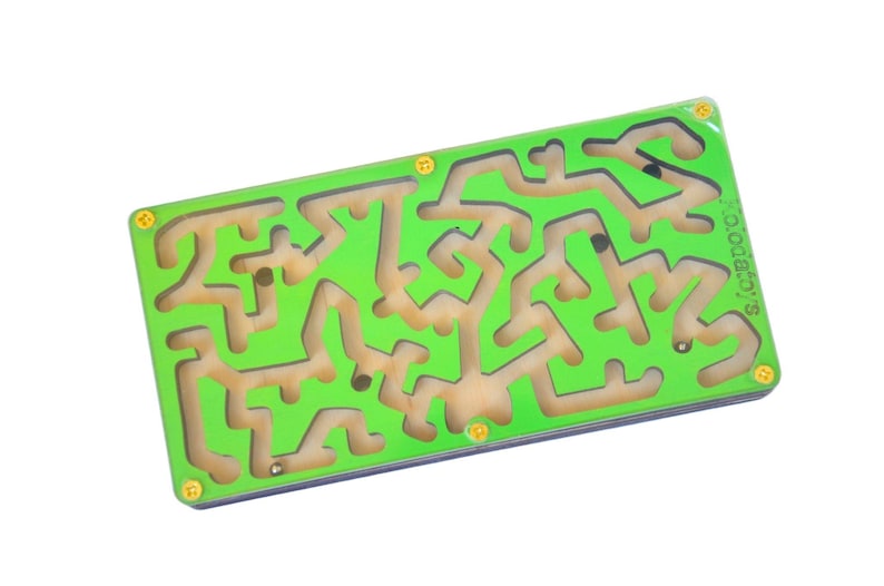 Double Maze Game for Adult, Fidget Toy, Labyrinth Game, Alzheimer ...
