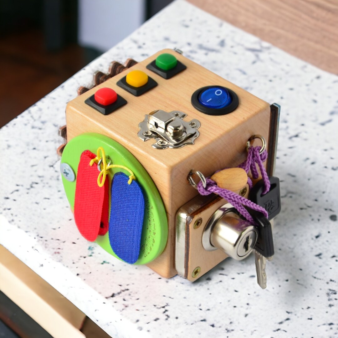 Fidget Cube for Kid, Custom Travel Busy Cube, Kids Toy Gift ...