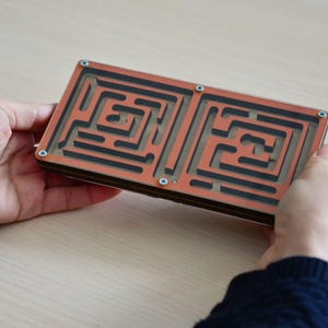 Double Maze Game for Adult, Labyrinth Game, Alzheimer Dementia ...
