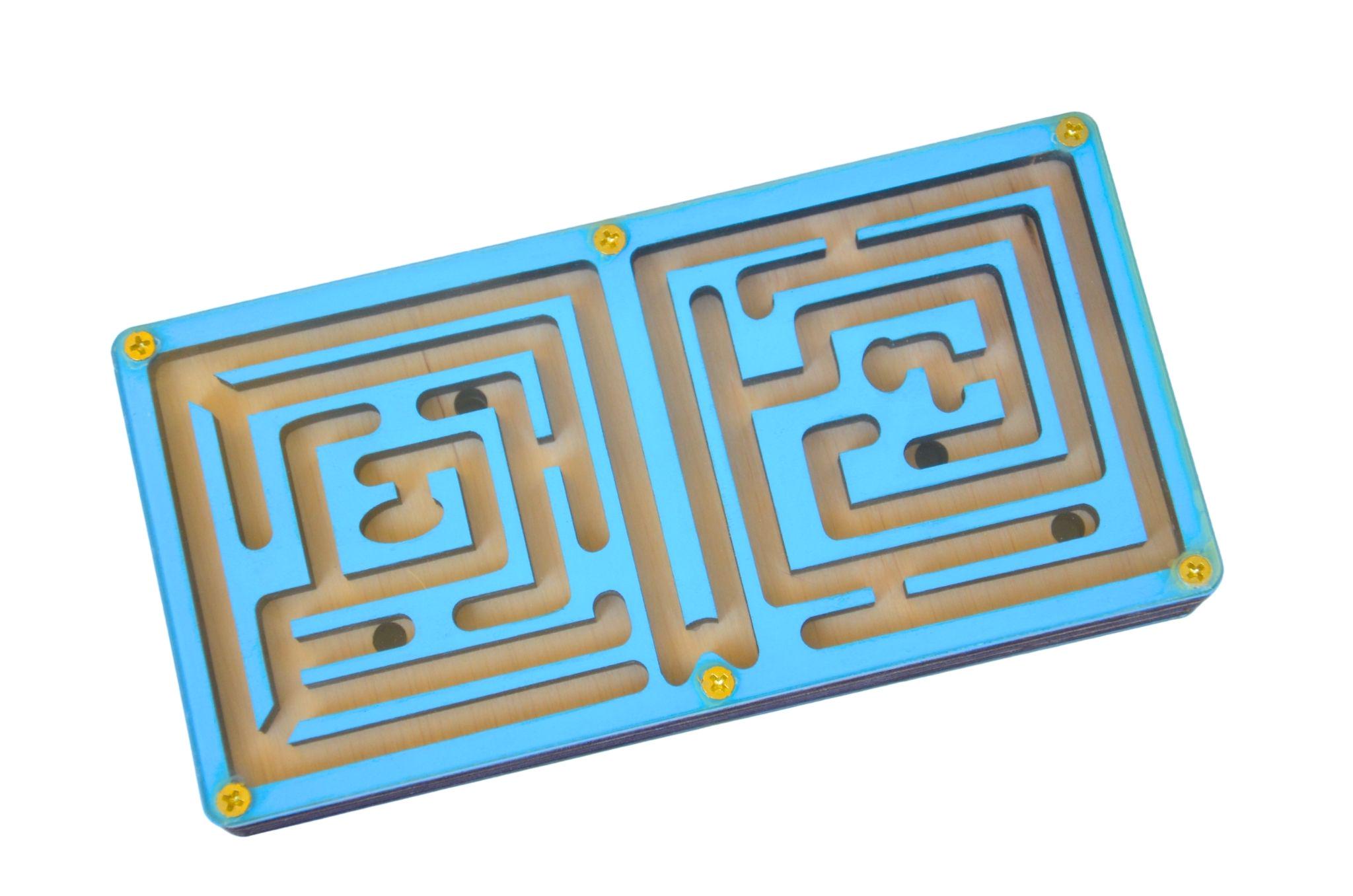Double Maze Game for Adult, Fidget Toy, Labyrinth Game, Alzheimer ...