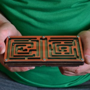 Double Maze Game for Adult, Labyrinth Game, Alzheimer Dementia ...