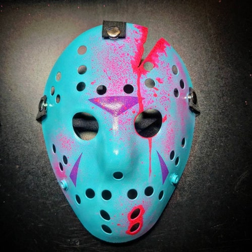 Jason Voorhees Friday the 13th Cosplay LED Glow Mask - Etsy