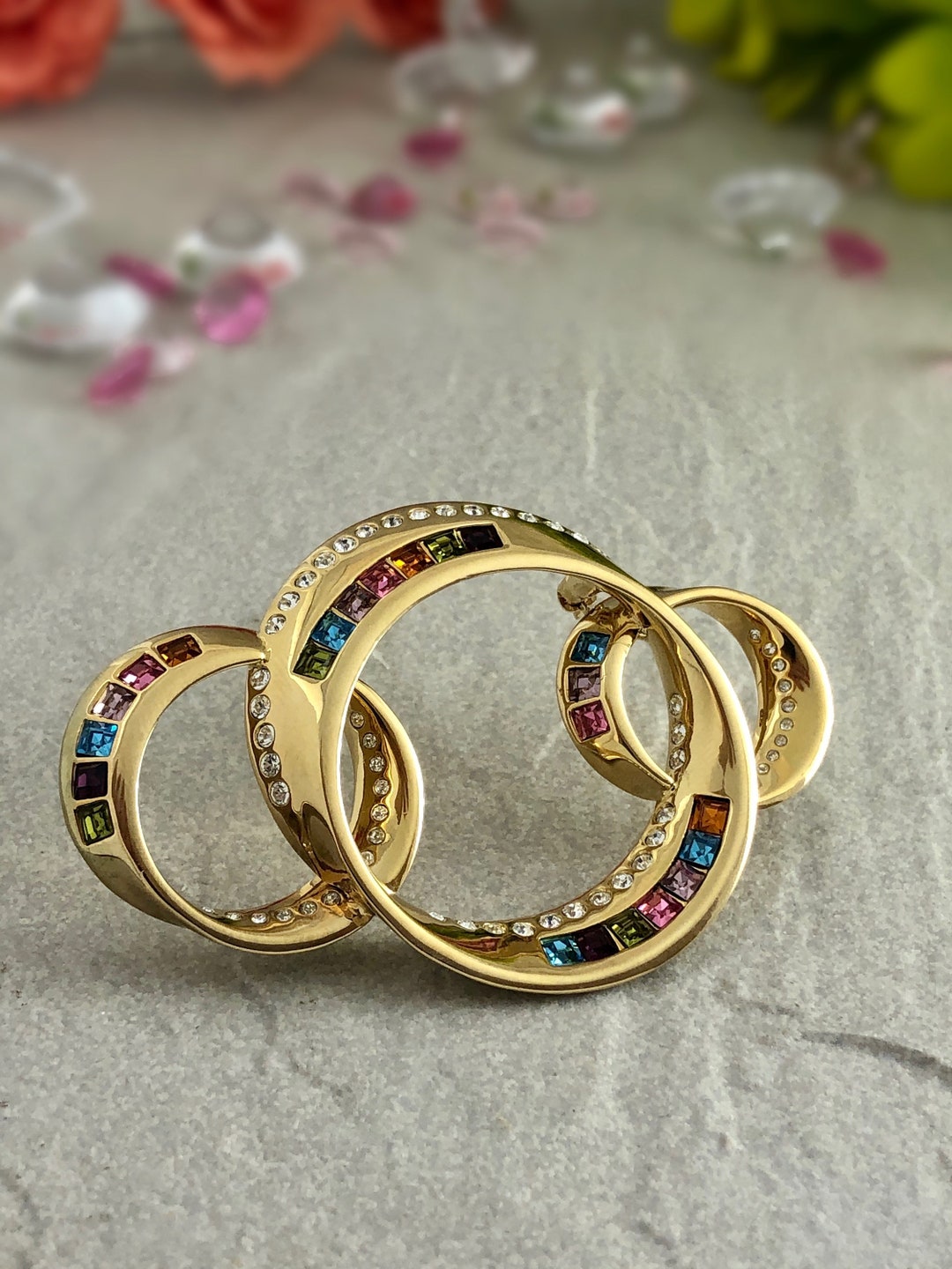Vintage Fifth Avenue Collection personality Brooch - Etsy