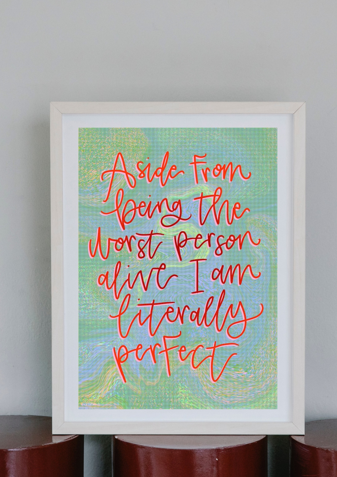 Art Print. A4. A3. Wall Art. Home Inspo. Home Decor. Funny Quote ...