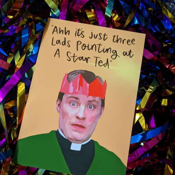 Father Ted Greetings Card - Etsy