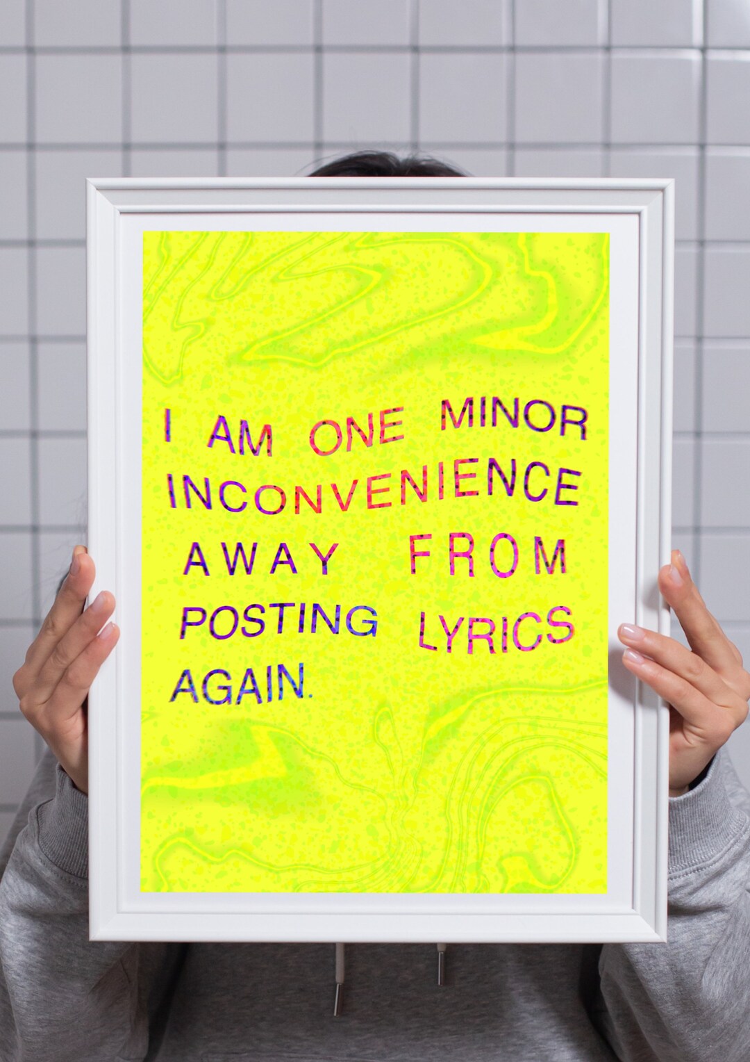 Art Print. A4. A3. Wall Art. Home Inspo. Home Decor. Funny Quote ...