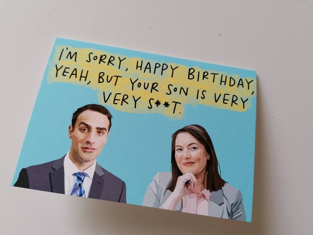 British Comedy. Greetings Card. A6. Funny Quote. Comedy. Stath - Etsy