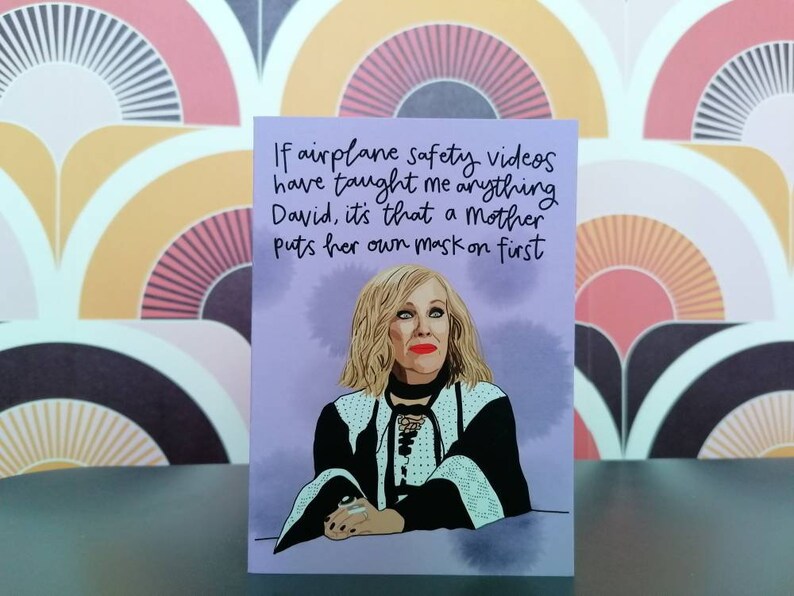 Greetings Card. Mothers Day. Mum. Moira Rose. Schitts Creek. Funny ...