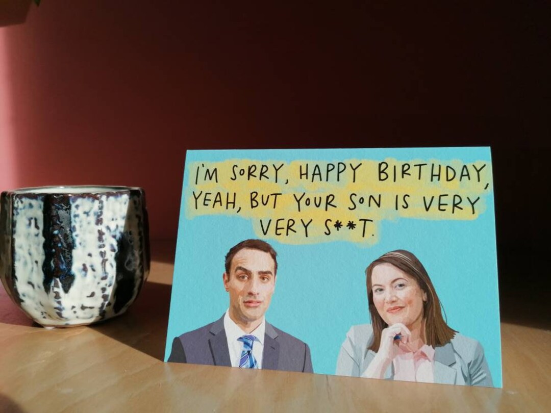British Comedy. Greetings Card. A6. Funny Quote. Comedy. Stath Lets ...