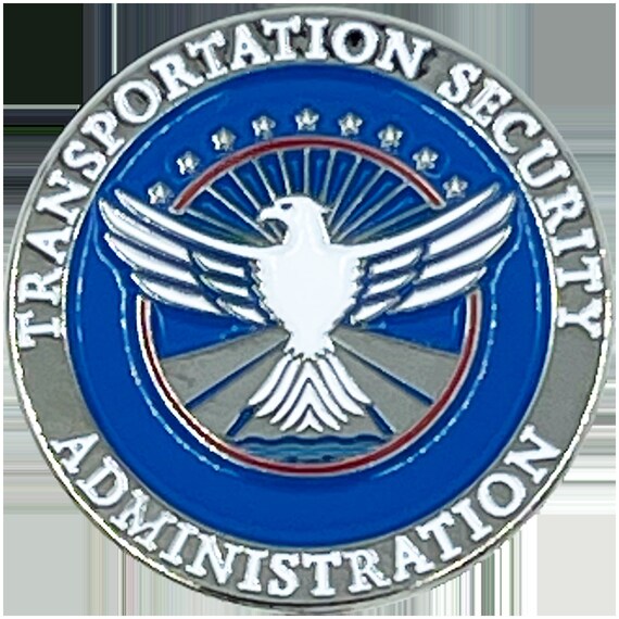 TSA Officer lapel pin Transportation Security Administration | Etsy