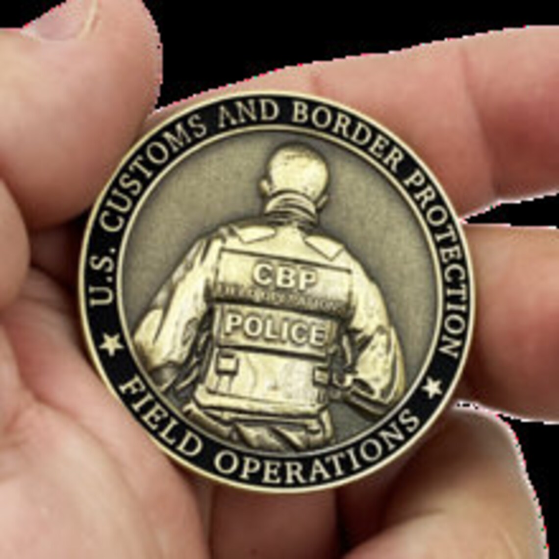 CBP Officer Challenge Coin Tactical Body Armor Bullet Proof | Etsy