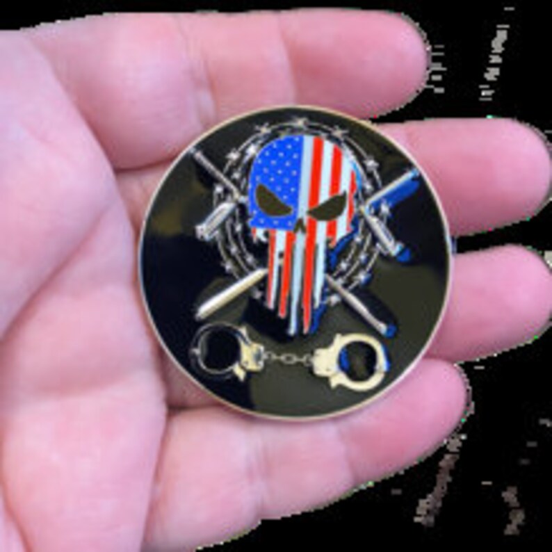 Prayer Coin For Officers - Correctional Officer Prayer Coin With Eagle ...