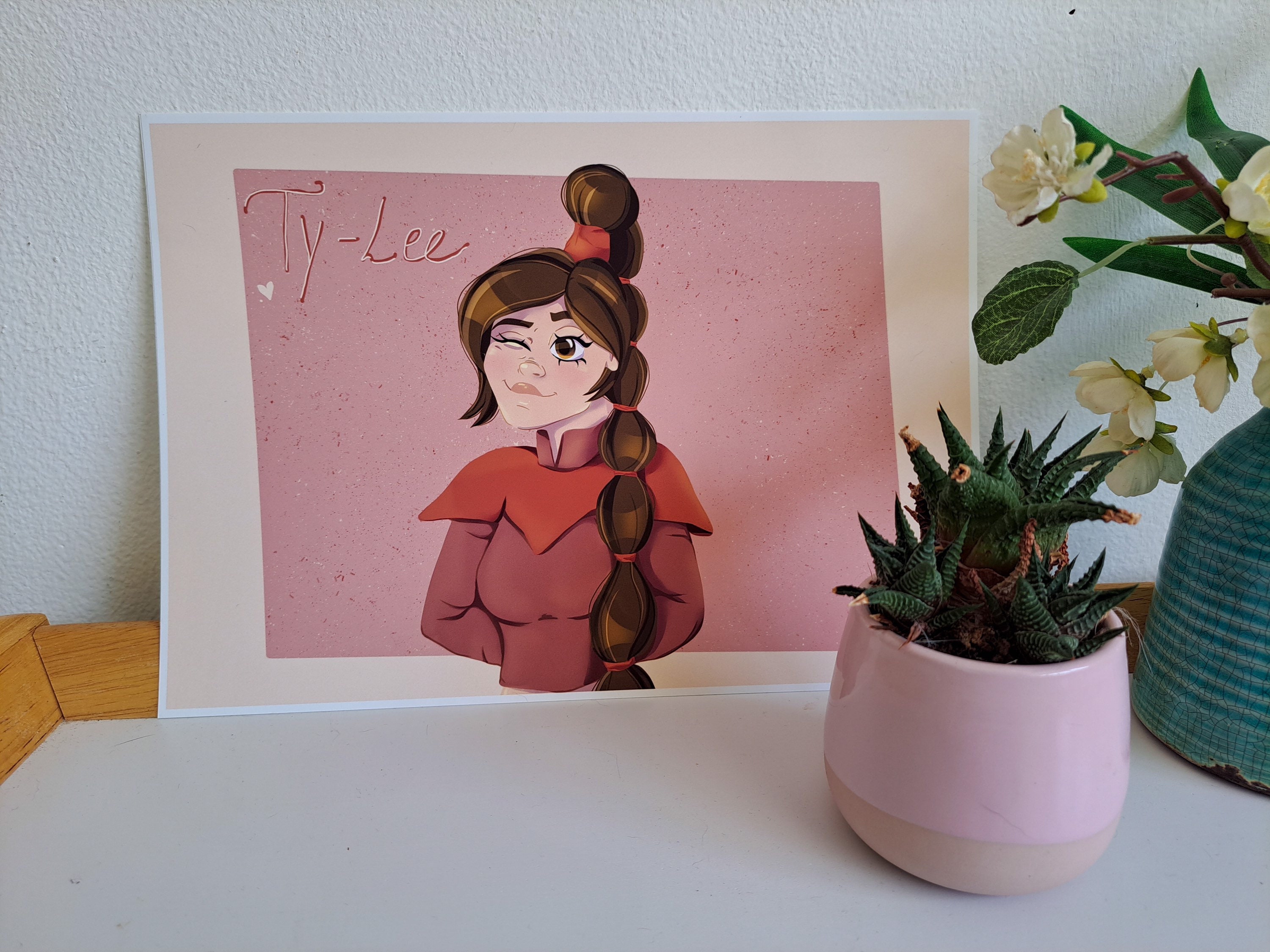 Ty-lee Anime A4 Kawaii Anime Art Print. Fanart Home Decor for - Etsy UK