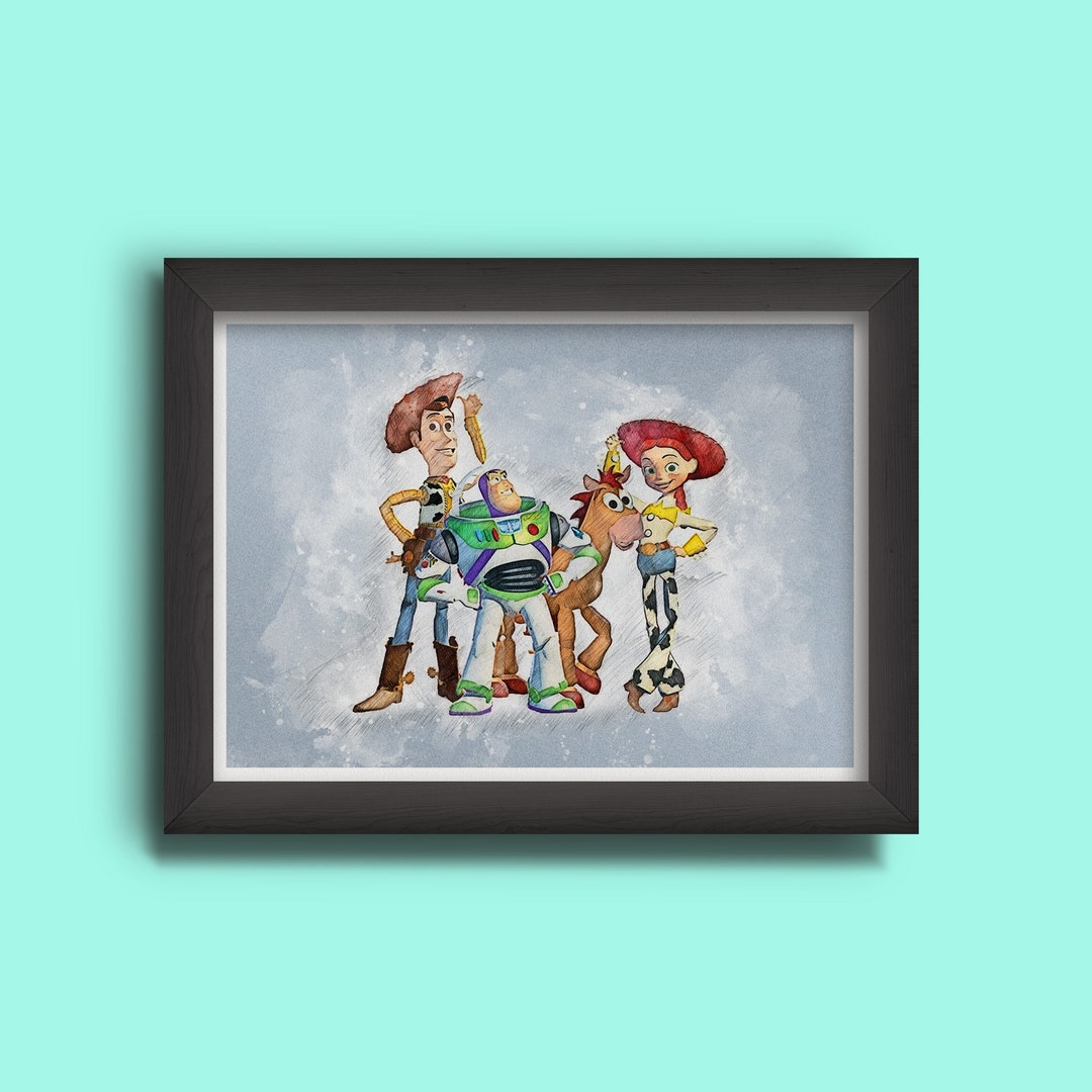 Woody, Buzz, Bullseye and Jessie. You've Got a Friend in Me ...