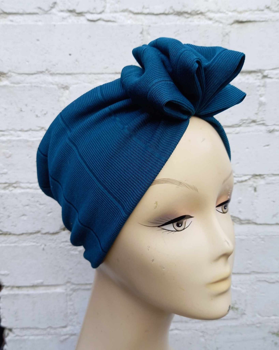 FOLD TURBAN Vintage Style Rockabilly 50s 40s 30s Landgirl - Etsy