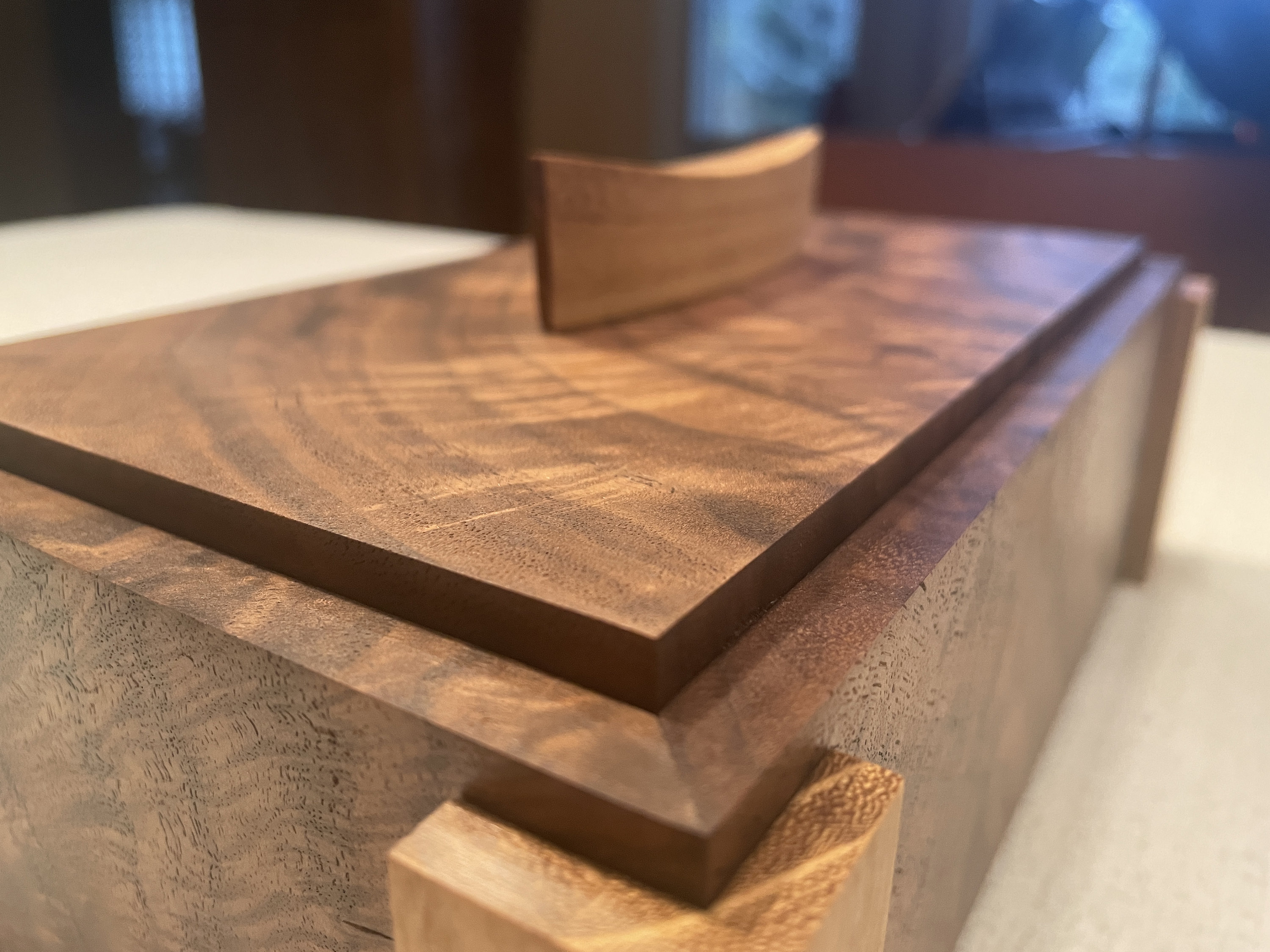 Mid Century Modern MCM Treasure Box, Keepsake Box, Artisan Box, Memory ...