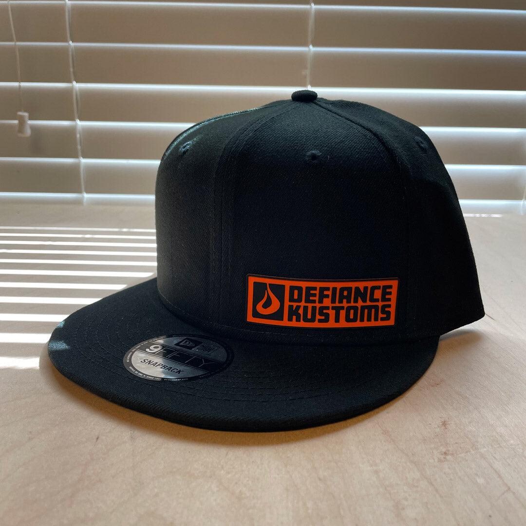 Defiance Kustoms Hat Orange Bar Design - Etsy