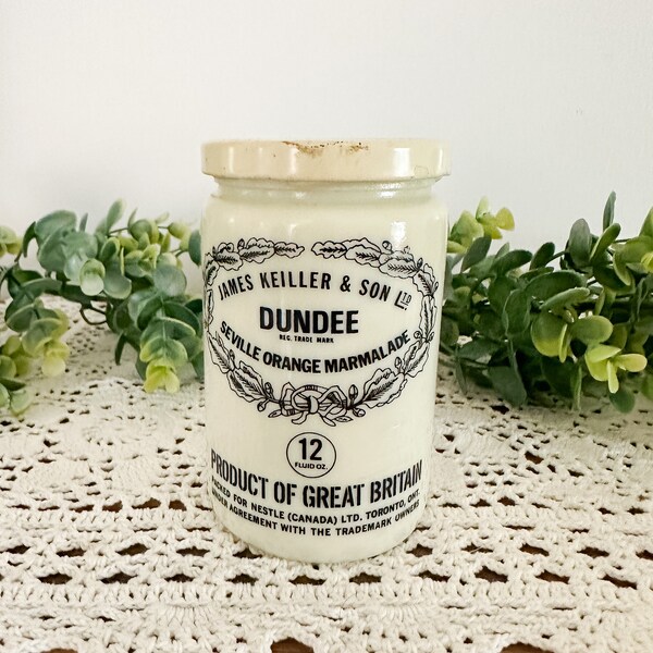 Dundee Marmalade Jar - Etsy