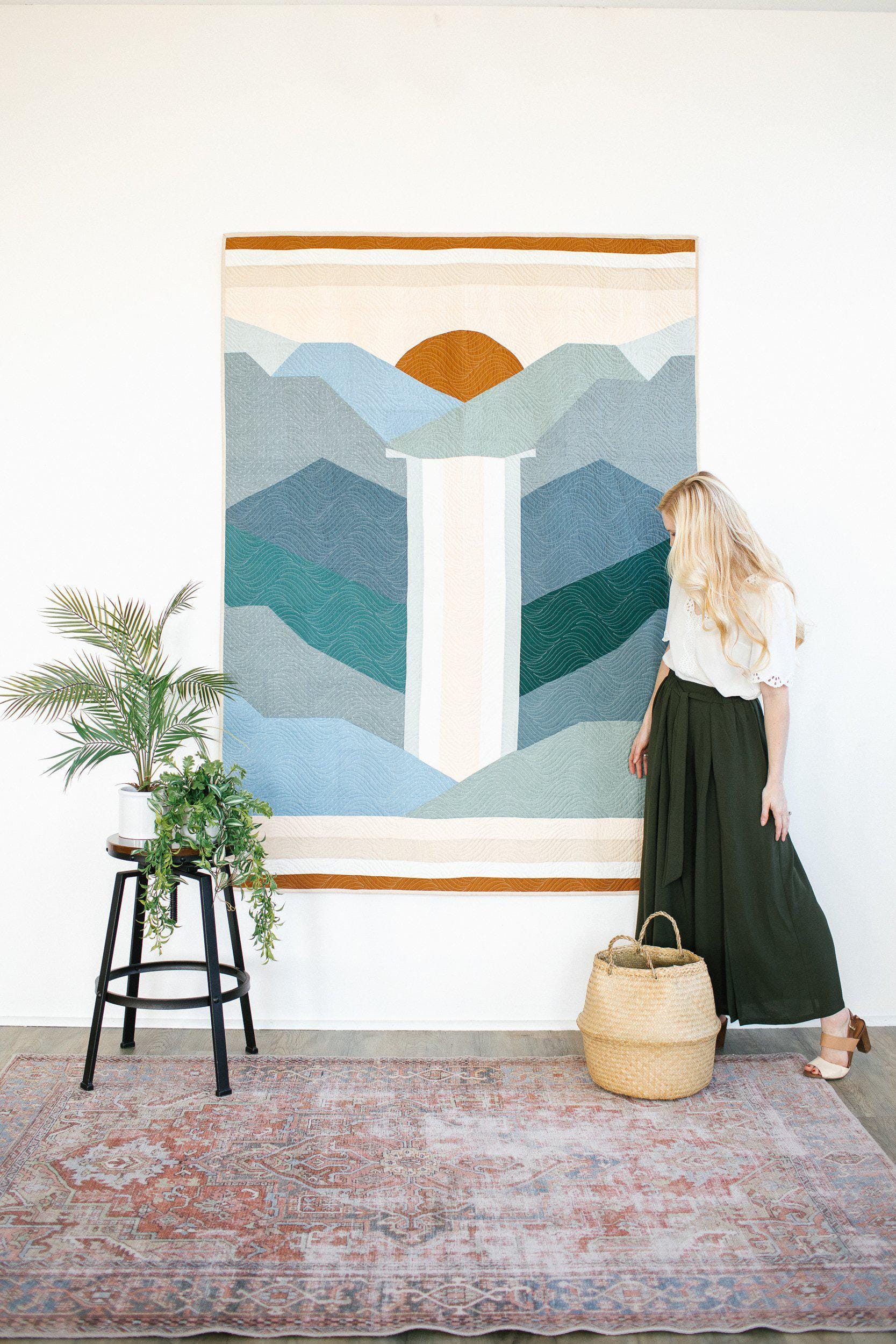 Yellowstone Falls Quilt Pattern - Etsy