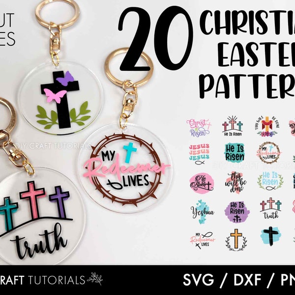 Christian Cricut Keychain - Etsy