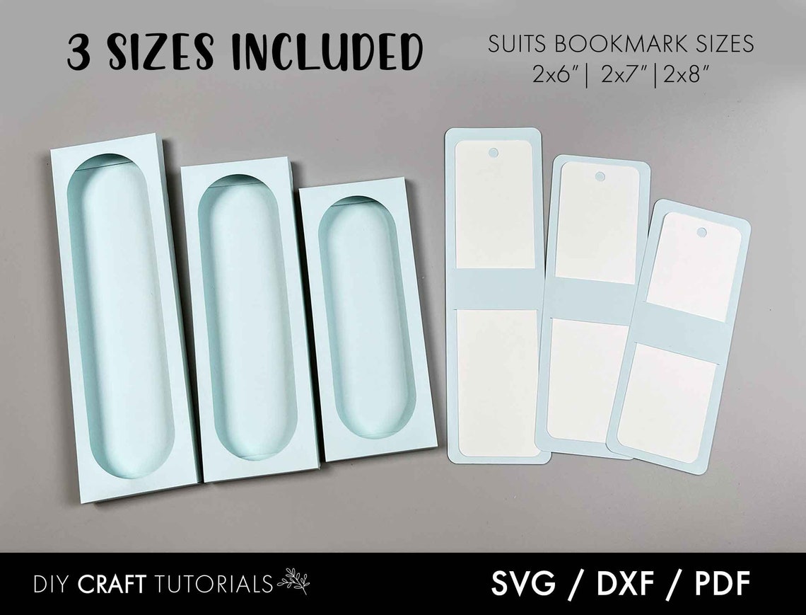 Bookmark Box Svg Bookmark Sleeve Svg Bookmark Svg Bookmark - Etsy Australia