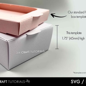 Keychain Box SVG Template: Gift Packaging Cut Files - Etsy