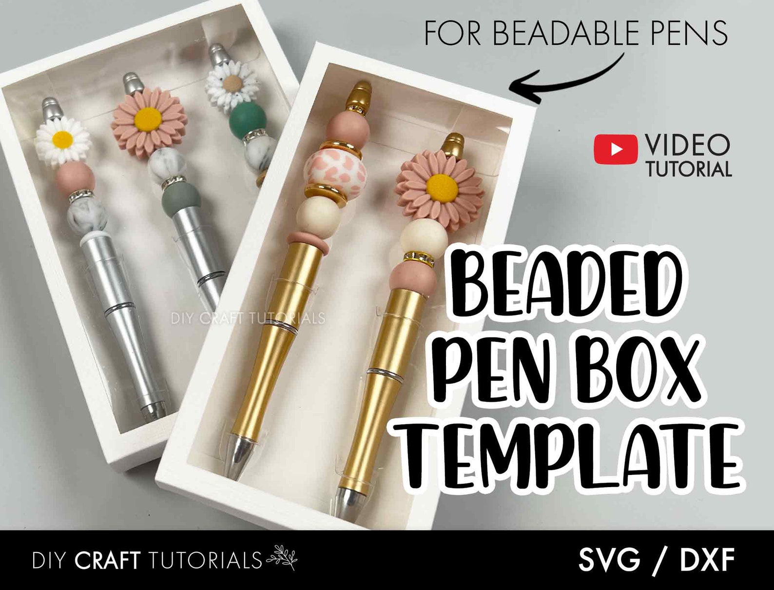 Bead Pen Box Template Beaded Pen Box SVG Pen Box SVG Beaded - Etsy ...