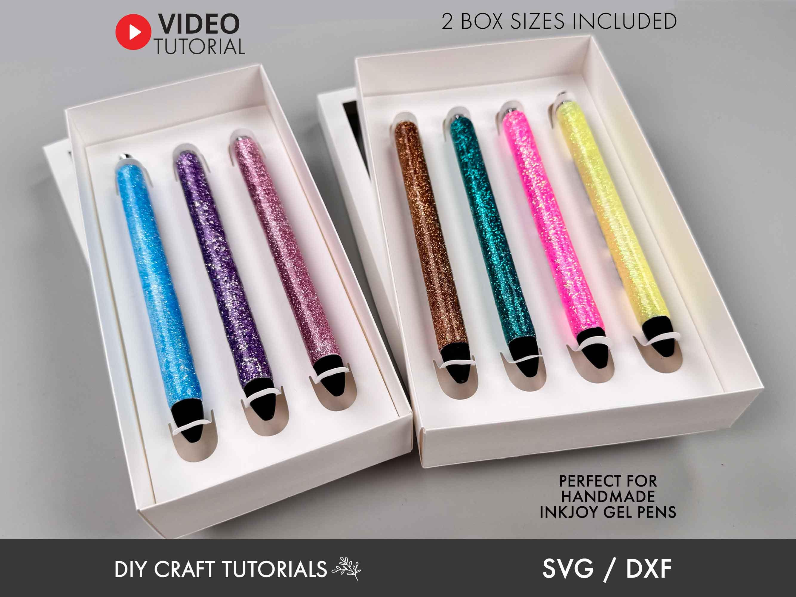 DIY Pen Box Template for Epoxy Resin Pens, Pen Box SVG, Epoxy Pen Box ...