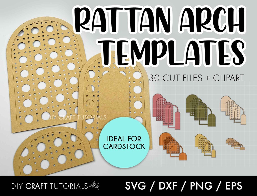 Rattan Arch SVG, Arch SVG, Rattan Sign Svg, Rattan SVG, Rattan Bundle ...
