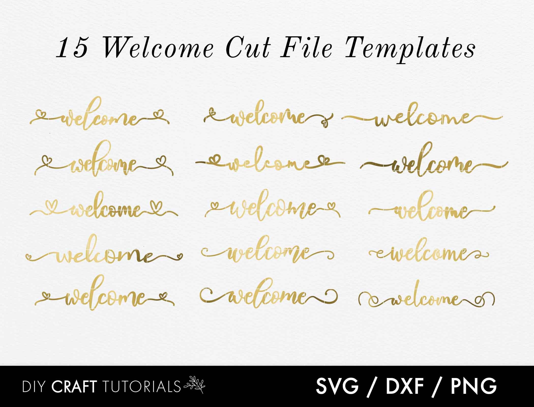 Welcome Sign Svg Welcome Svg Wedding Sign Svg Porch Sign - Etsy