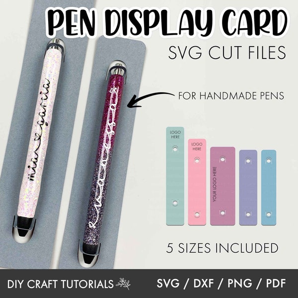 Custom Pen Display Card - Etsy
