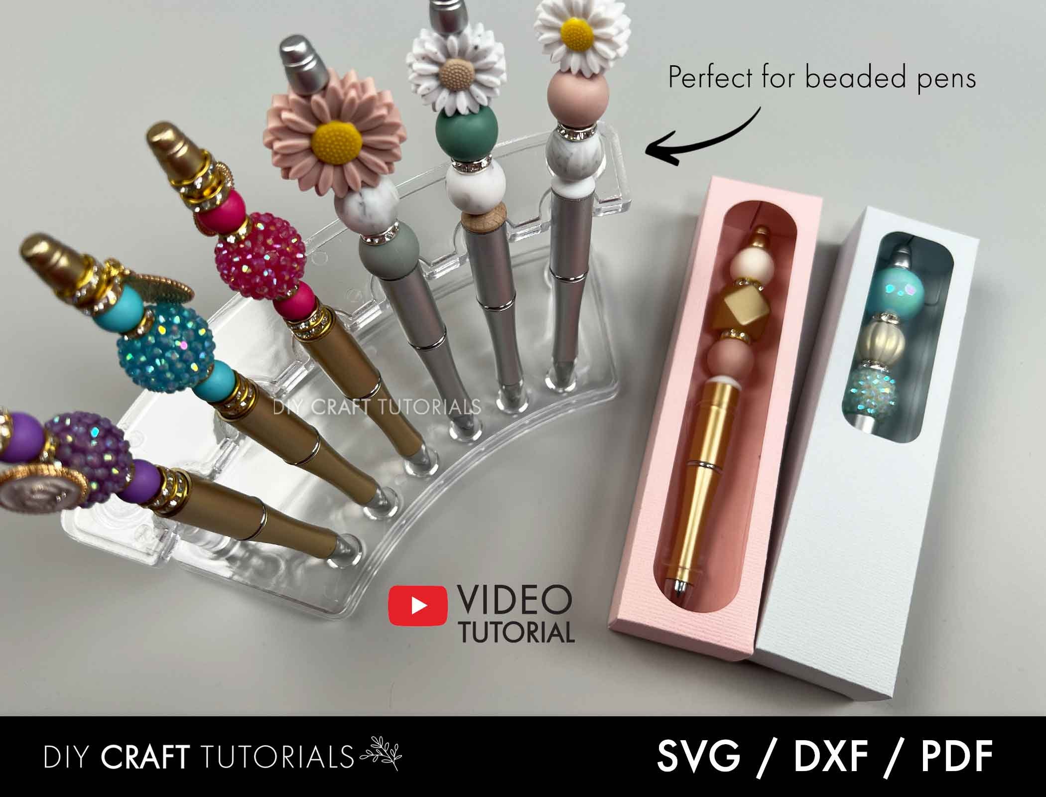 Beaded Pen Box SVG Pen Box SVG Bead Pen Box Template Beaded - Etsy ...